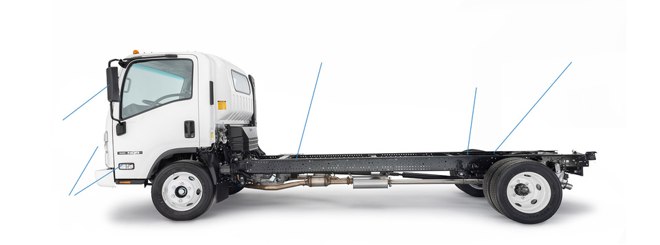 Isuzu N-Series Class 5 Gas Trucks